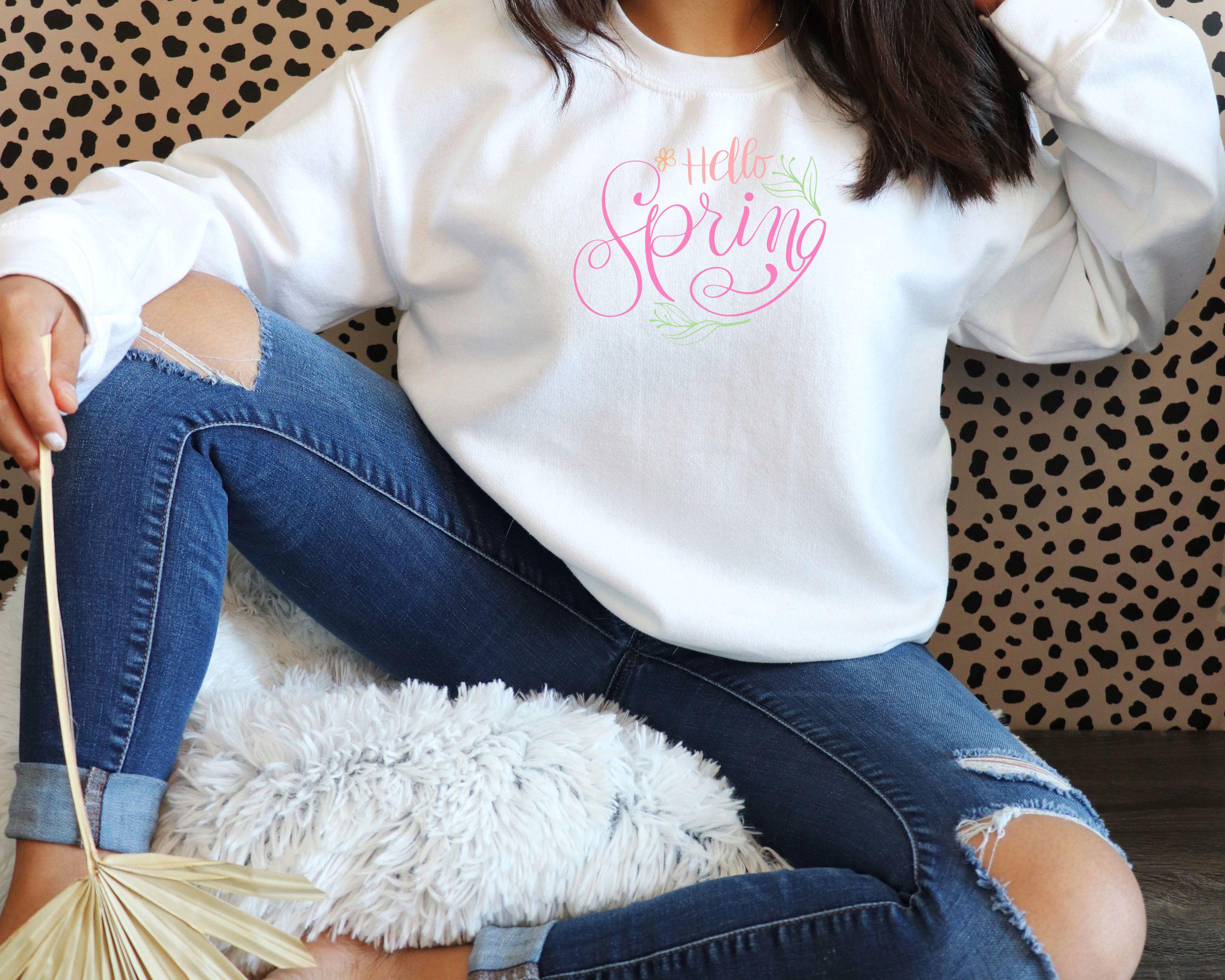 Hello Spring Bundle, Welcome Spring Svg, Flower Svg, Spring is Here Svg, Spring Vibes Svg ...