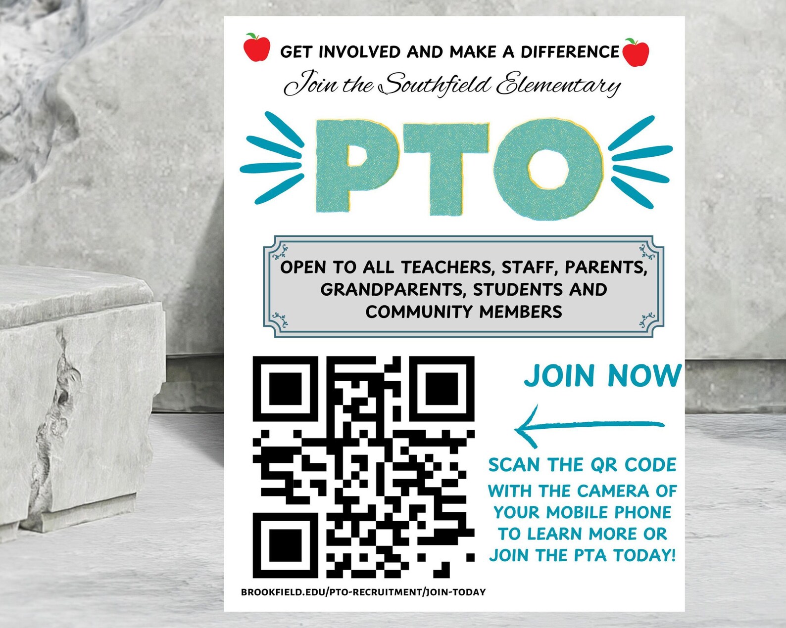 Join the PTO PTA Flyer Template, Editable Canva Design, Parent ...