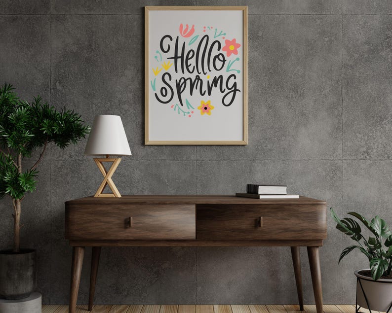 Hello Spring Bundle, Welcome Spring Svg, Flower Svg, Spring is Here Svg, Spring Vibes Svg ...