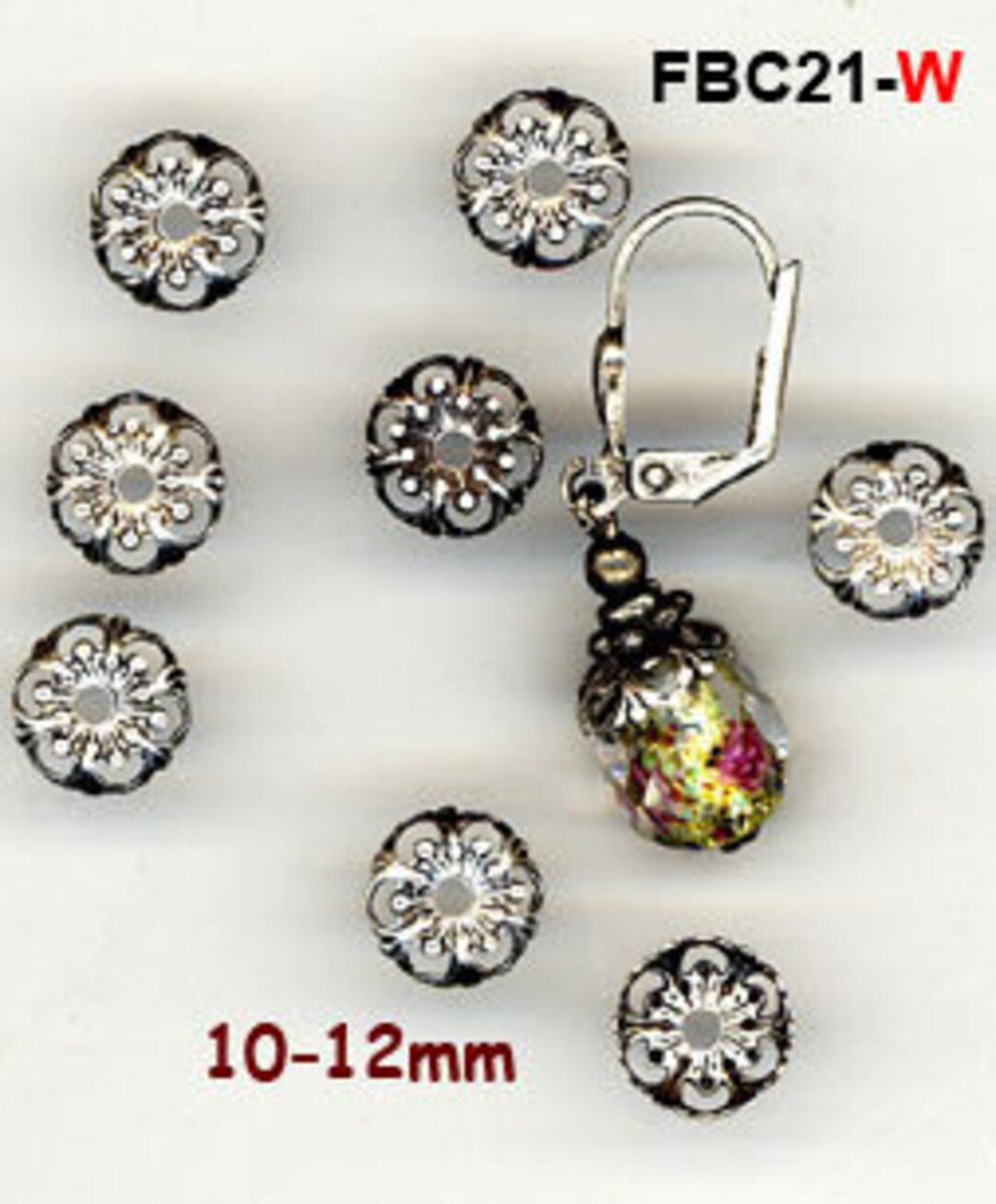 VINTAGE BEAD CAPS for 10-12MM Beads - Etsy
