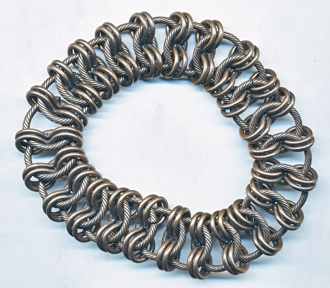 S A L E BEAUTIFUL CHAIN --16mm Ring on Top Chain, 12mm Ring on Bottom ...