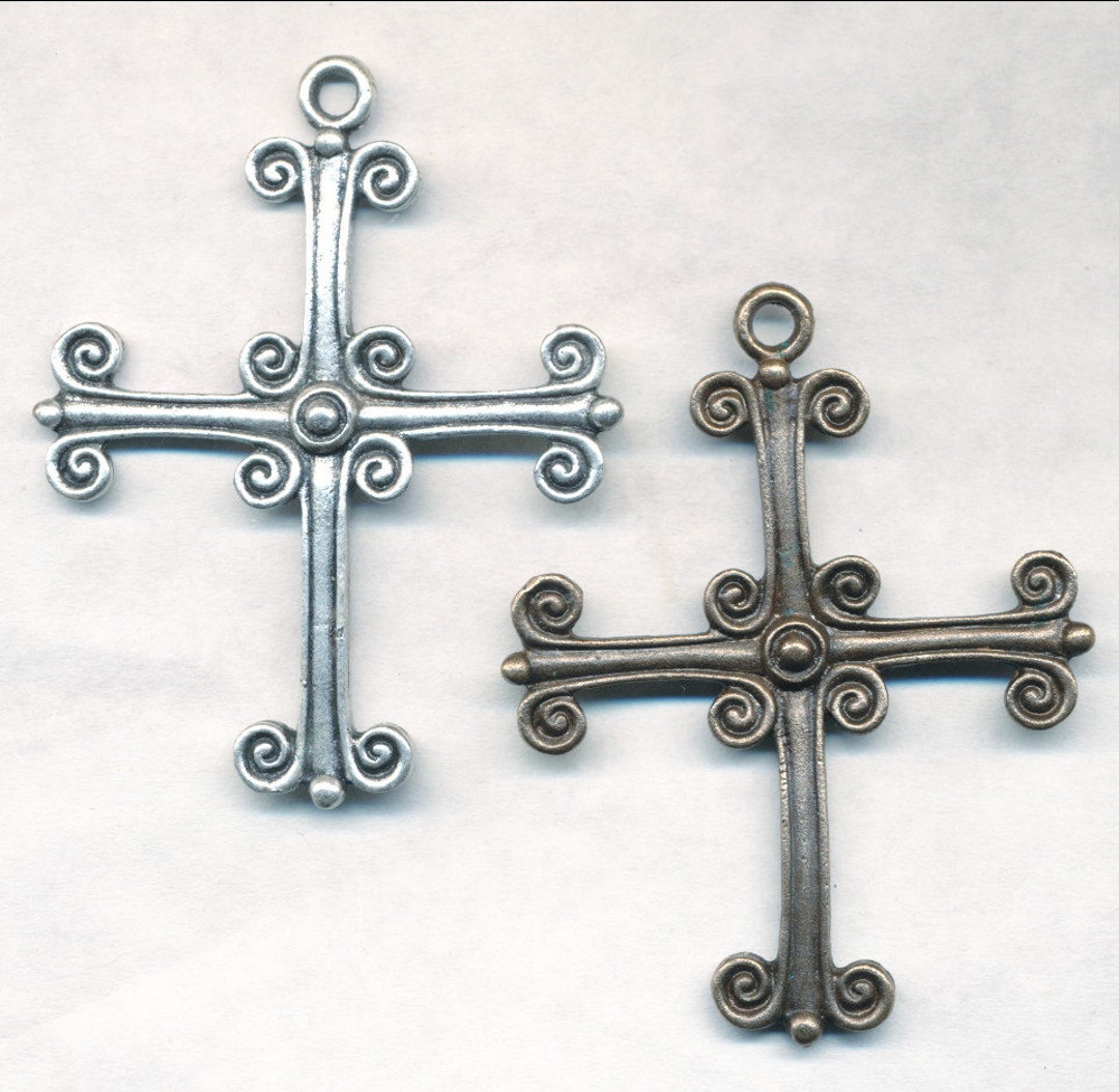 LARGE CAST CROSS 2-1/8" Including Ring. One Cross - Etsy