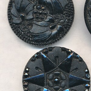FABULOUS VICTORIAN GLASS Buttons. Various Sizes, One per Order - Etsy
