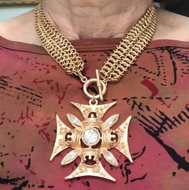 Beautiful DECORATIVE CHAIN MAIL Sold by the Foot Matte Gold - Etsy