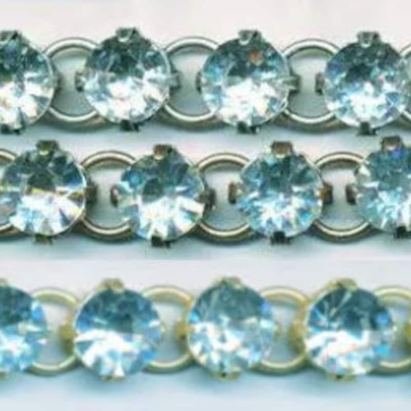 Rhinestone 8 Mm Chain - Etsy