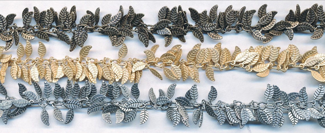 GREAT 3/8 FRINGE CHAIN Priced per Foot 3 Colors Textured - Etsy