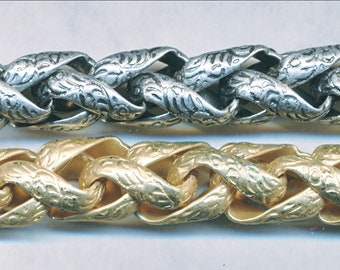 FAB HEAVY VINTAGE Chain by the Foot Available in 2 Finishes | Etsy