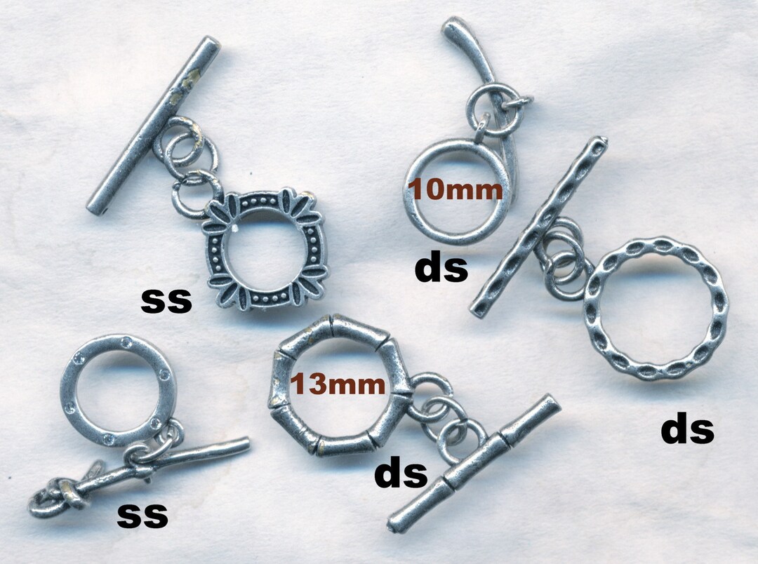 SMALL TOGGLES 5 TOTAL Each Different - Etsy