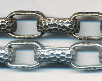 FAB HEAVY VINTAGE Chain by the Foot Available in 2 Finishes | Etsy