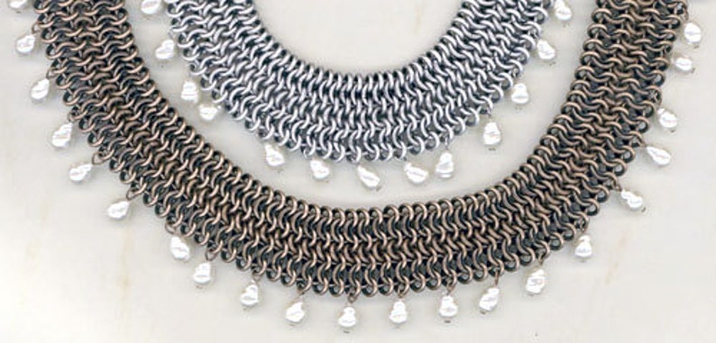 Beautiful DECORATIVE CHAIN MAIL Sold by the Foot Matte Gold | Etsy