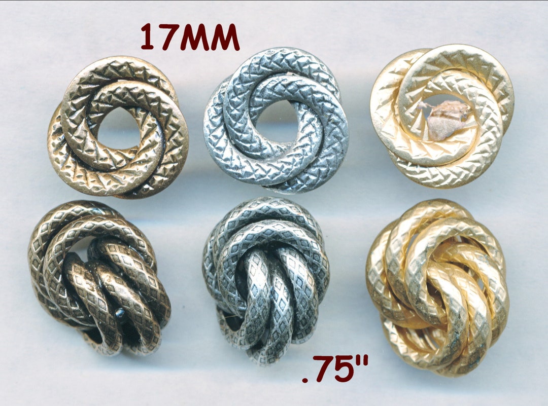 NODI DECORATIVI VINTAGE. 4 Pezzi. Ottimo per collane o - Etsy Italia