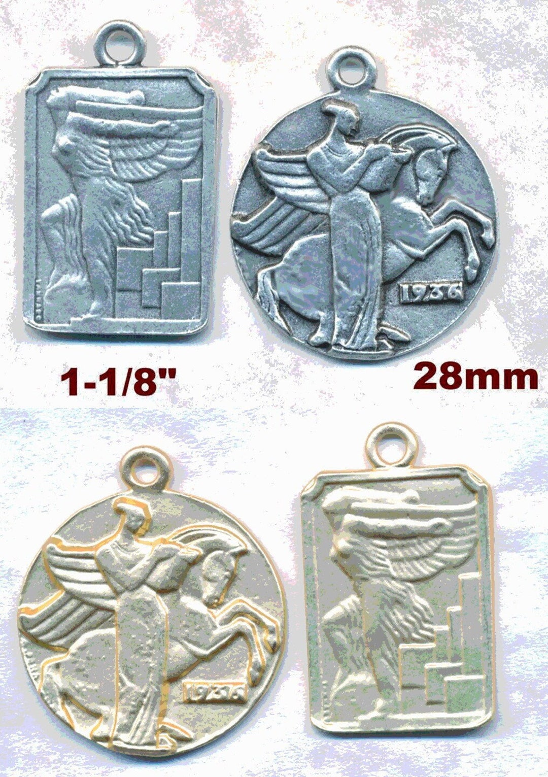 BEAUTIFUL DECO MEDALS. One per Order. Argentina - Etsy