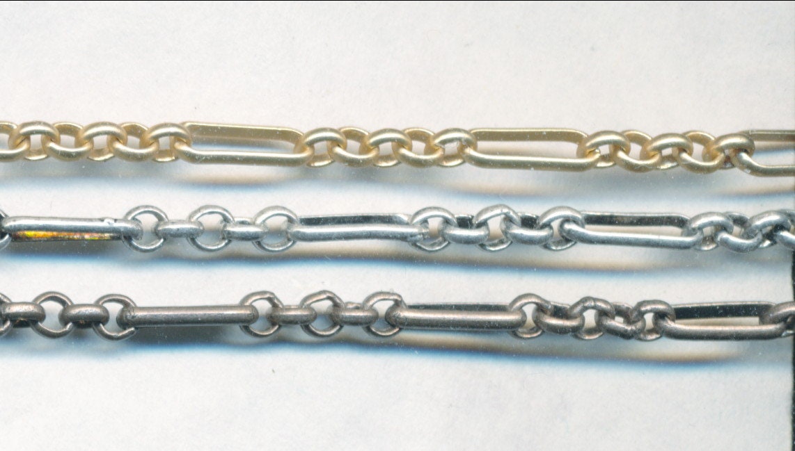 SOLDERED CHAIN Priced per Foot 9x3mm Three Colors - Etsy