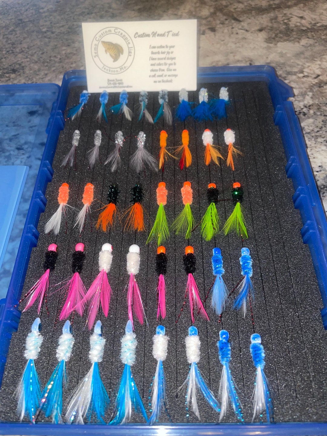 Custom Crappie Jigs - Etsy