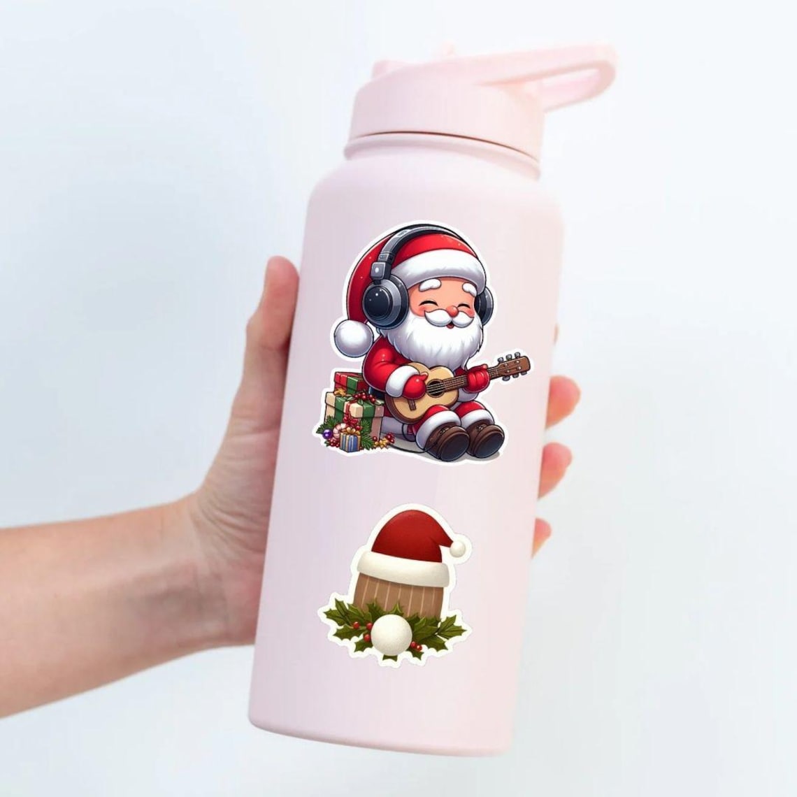 Printable Christmas Stickers, Holiday Printable Sticker Collection ...