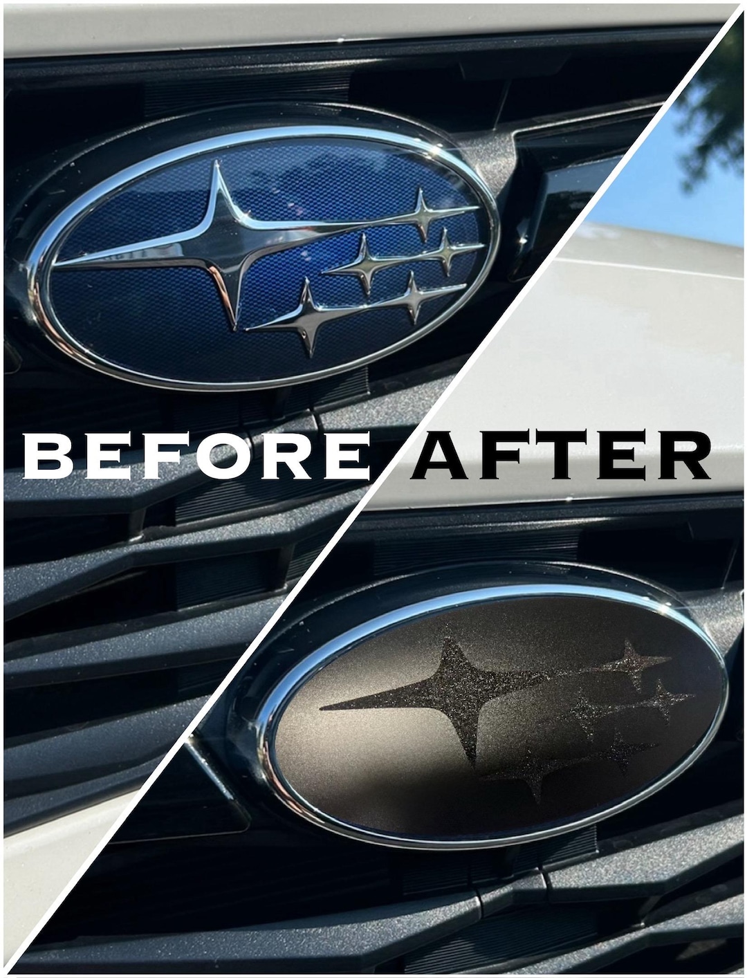 Subaru Impreza Emblem Vinyl Overlay 2024 Front and Back - Etsy