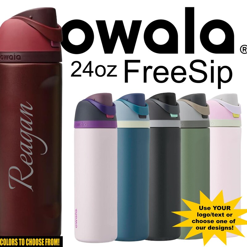 Custom Name Plates Owala - Etsy