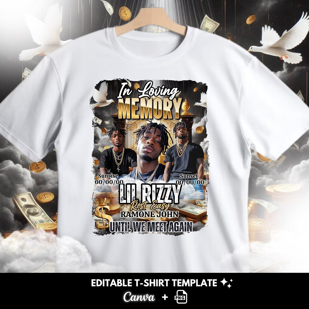 Memorial Shirt, in Loving Memory, Rest in Peace Shirt, Funeral Shirts ...