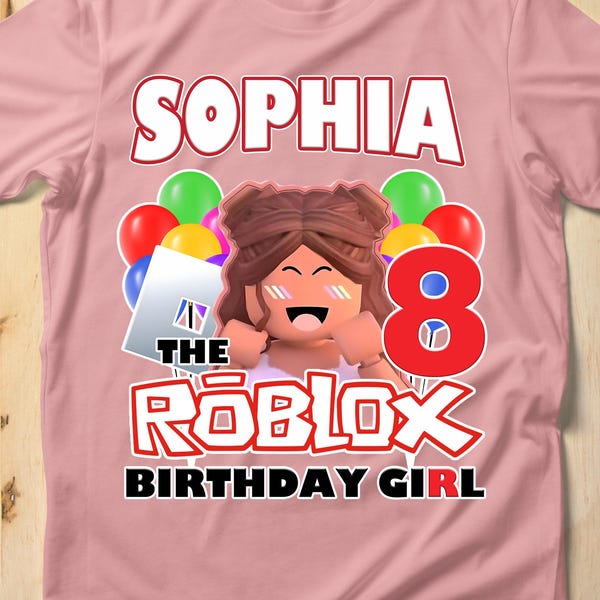 Roblox Tshirt Black Girl - Etsy