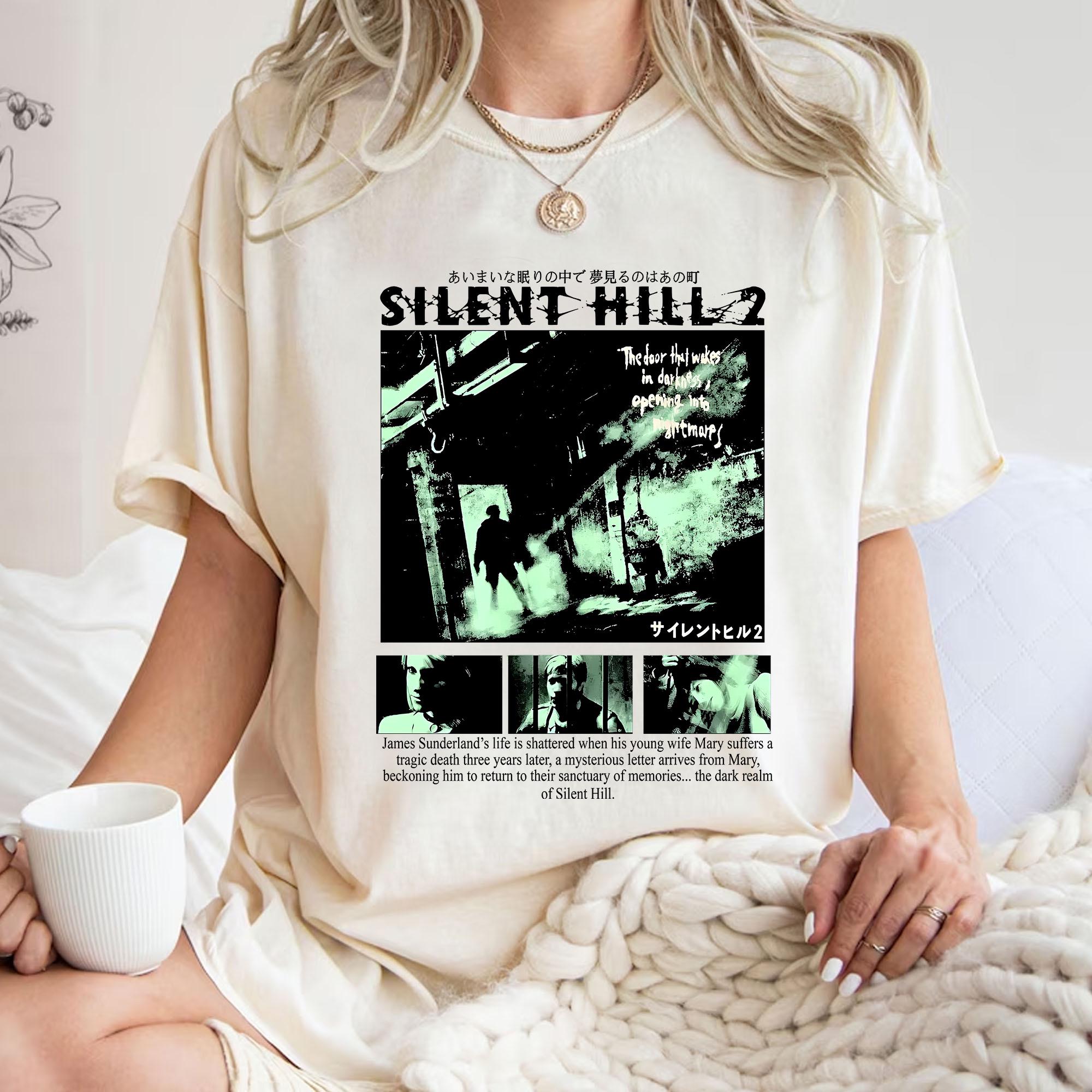 Silent Hill 2 Shirt, Pyramid Head Tee | James Sunderland, Retro Horror ...
