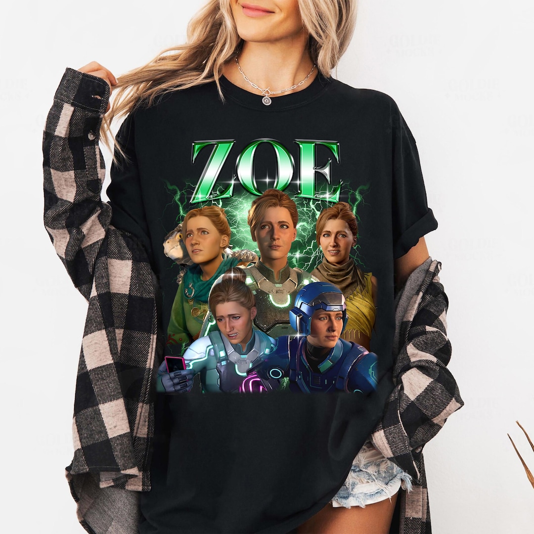 ZOE Split Fiction Shirt: Sci-fi Gamer Tee, Unique Design - Etsy