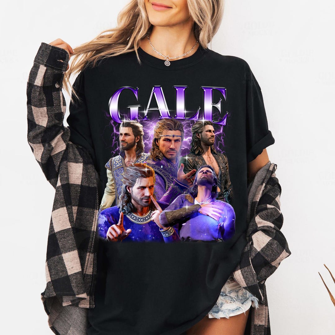 Gale Baldur's Gate 3 Shirt | Gale Dekarios Tee, Wizard of Waterdeep ...