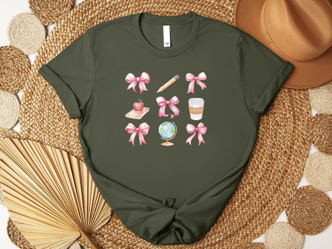 Teacher Shirt, Back to School Tee, Cute Educator Outfit, First Day Top ...