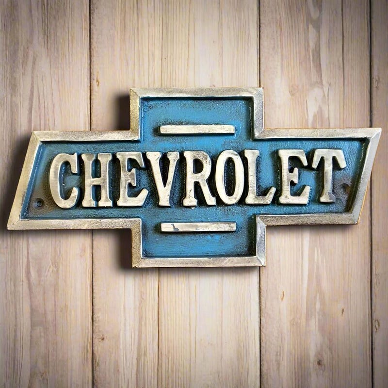 Chevrolet Sign - Etsy