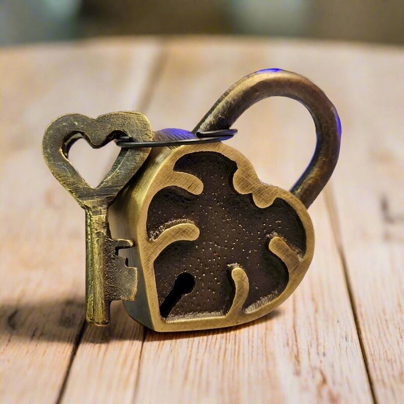 Heart Lock - Etsy