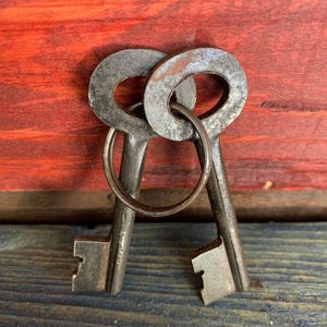 Colt Factory Cast Iron Lock & Keys With Antique Finish 3 X 5 - Etsy