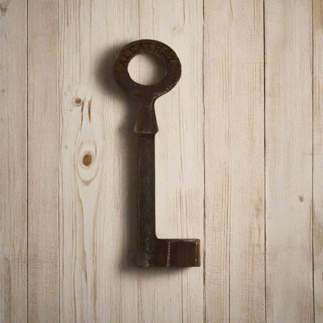 Alcatraz Prison Cast Iron Cell Key With Antique Finish 5 Long - Etsy