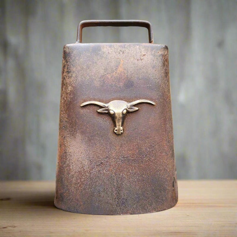 Antique Cow Bell - Etsy