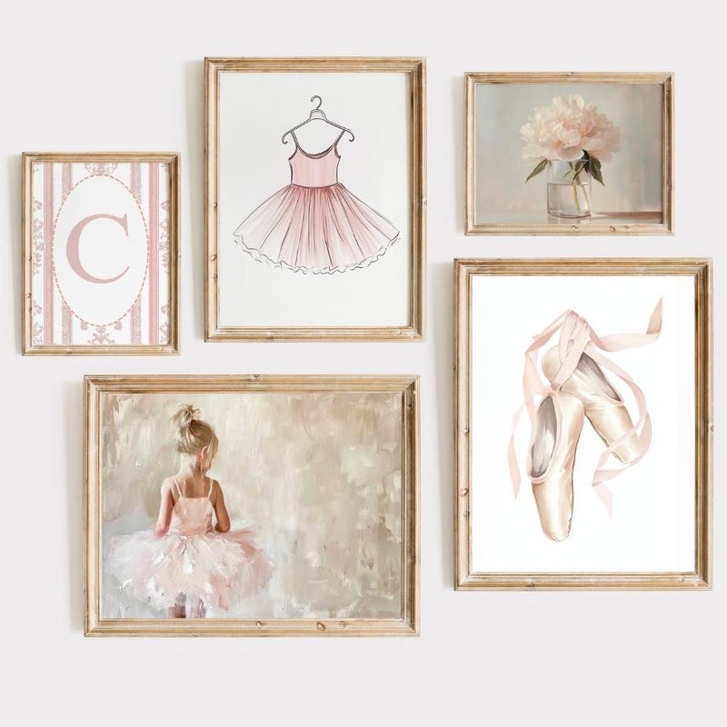 Dancing Girl Oil Painting - Etsy