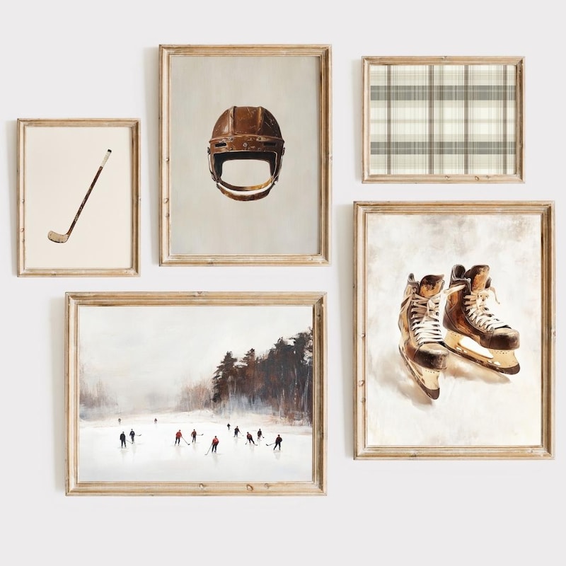 Nursery Hockey Wall Decor - Etsy