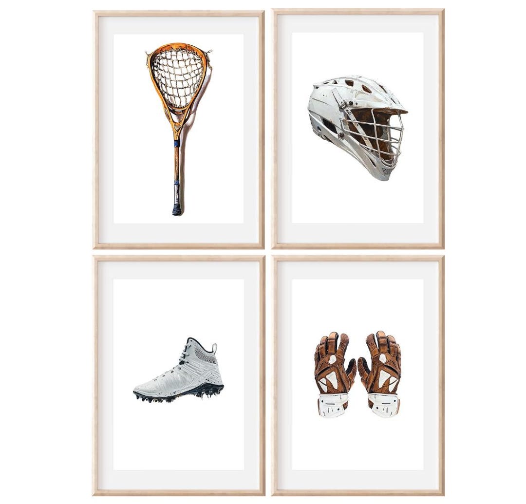 Lacrosse Prints, Lacrosse Posters, Lacrosse Wall Art, Vintage Lacrosse ...