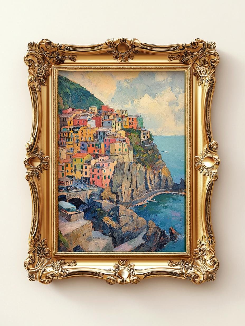 Cinque Terre Print Cinque Terre Digital Print Italy Wall Art Cinque ...