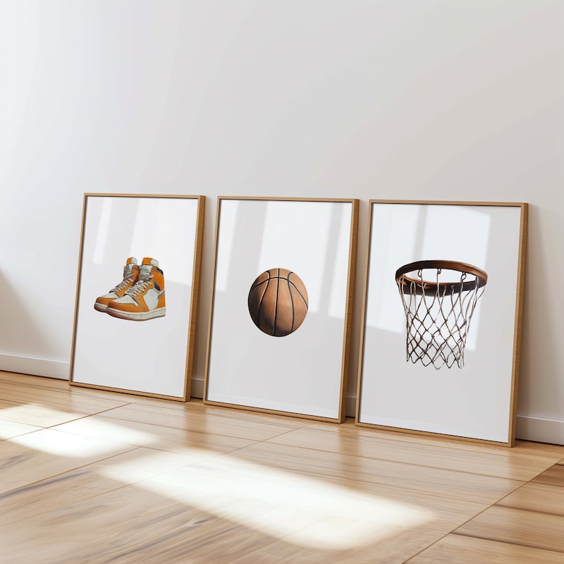 Basketball Wall Art - Etsy
