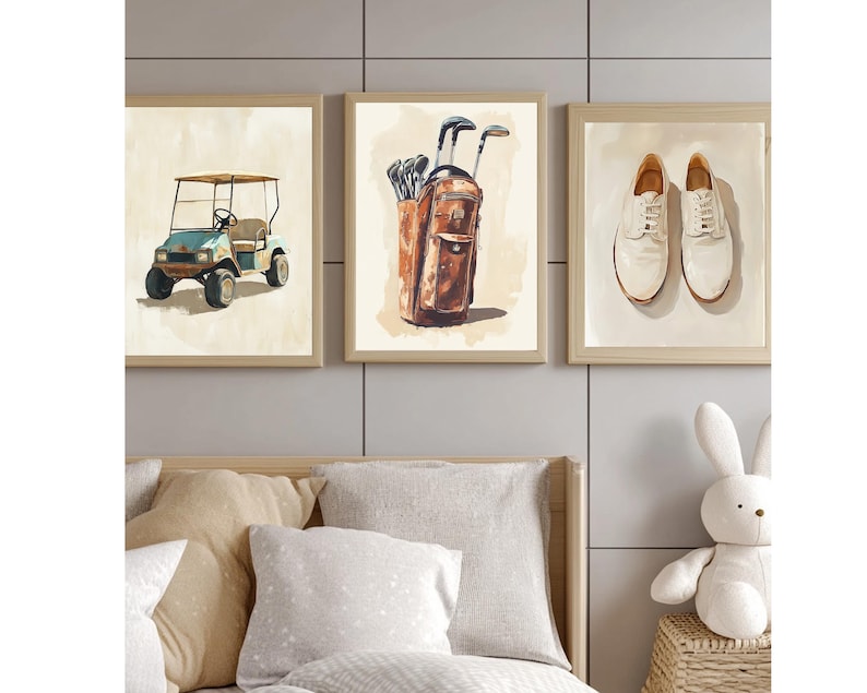 Golf Wall Art Golf Wall Decor Golf Nursery Golf Theme Baby Shower Gift ...