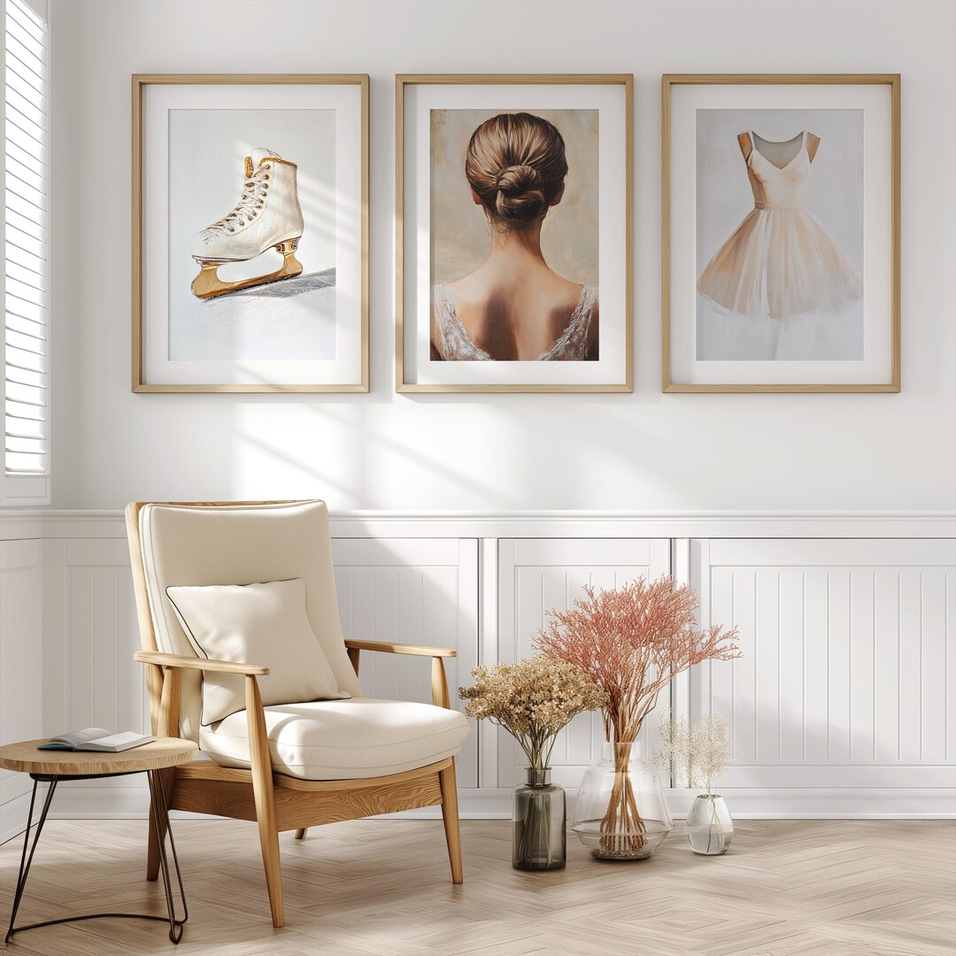 Figure Skating Prints Set 3, Figure Skating Gifts, Figure Skating Print ...