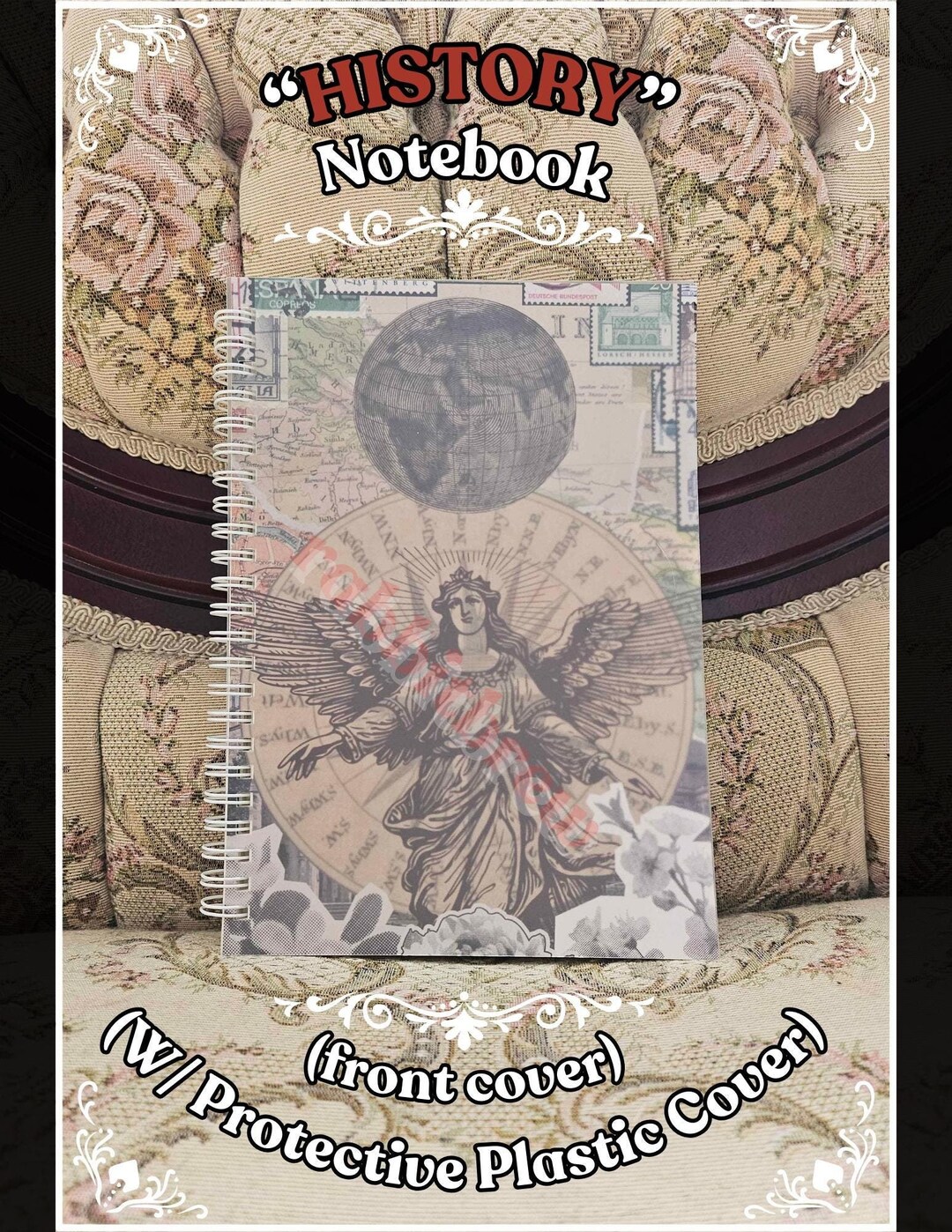 Collage - "history" Themed Notebook / Journal - A5 - 5.70 X 8.26 in ...