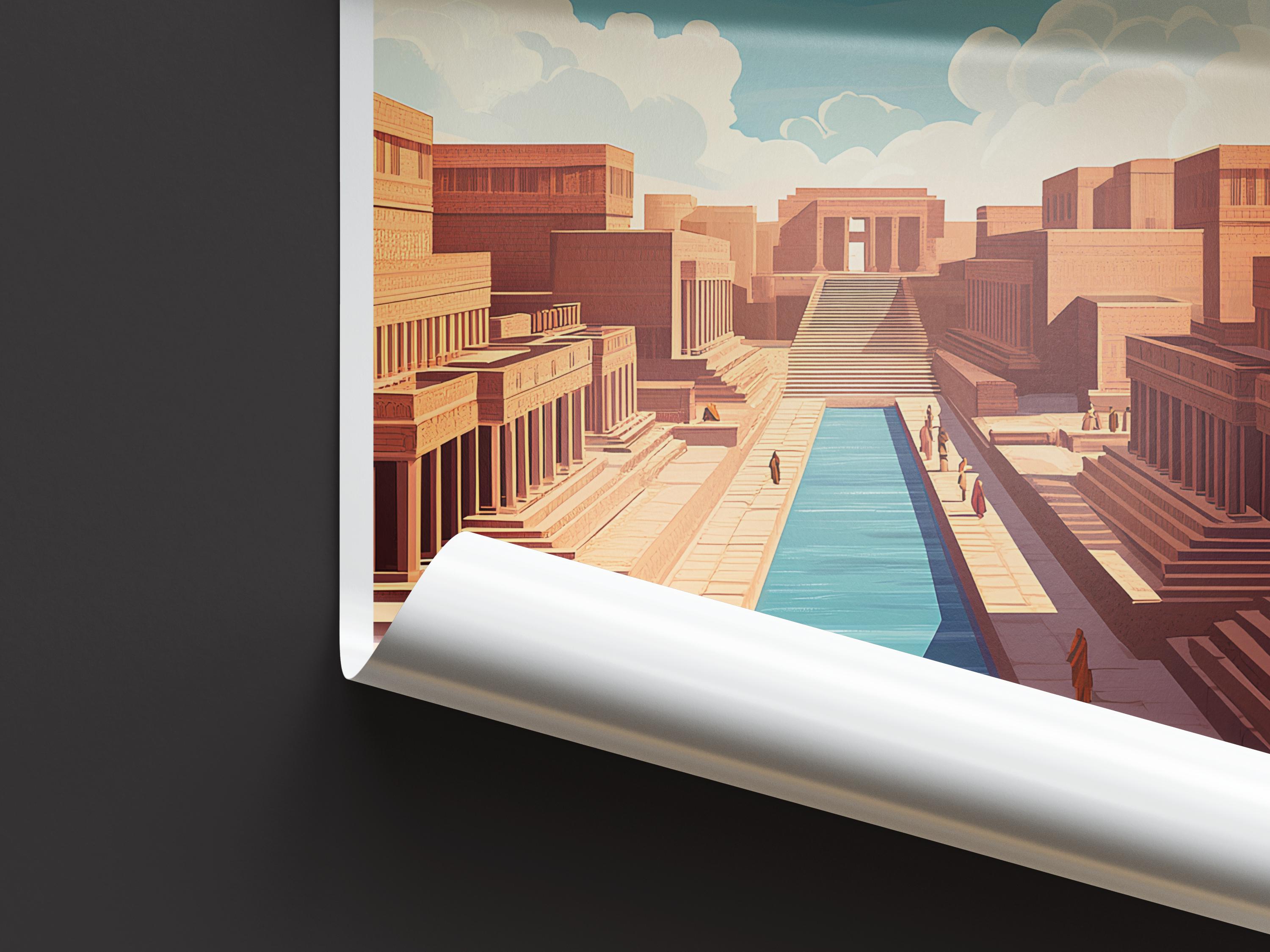 Indus Valley Civilization Poster | Indus Valley Painting | Ancient ...