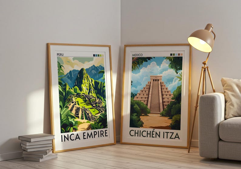 Ancient Civilizations Posters Set of 8 | Mesopotamia Gift | Egypt ...