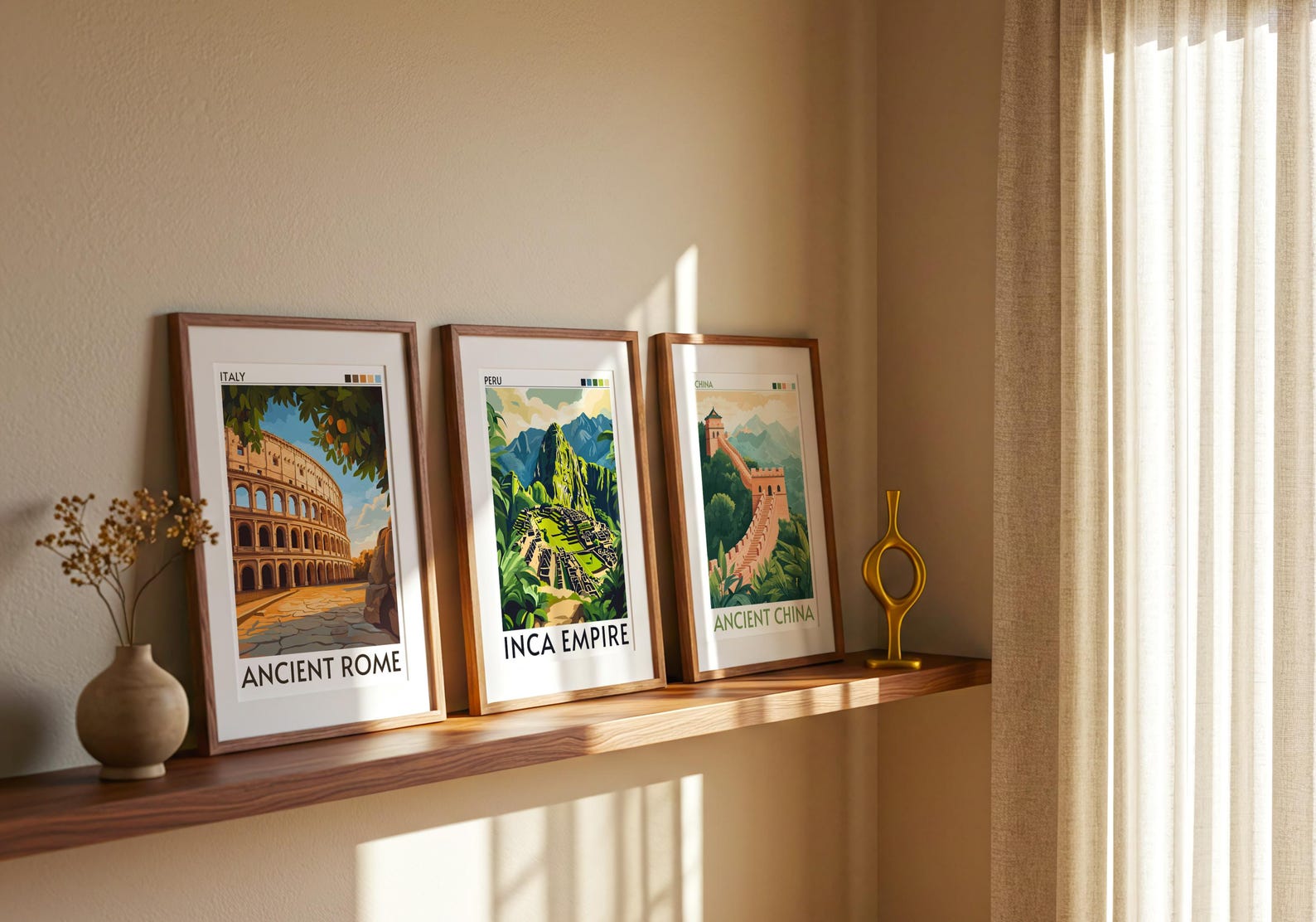 Ancient Civilizations Posters Set of 8 | Mesopotamia Gift | Egypt ...