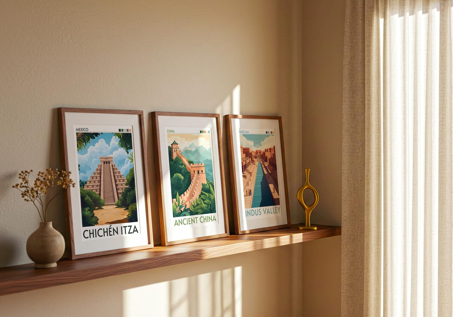 Ancient Civilizations Posters Set of 8 | Mesopotamia Gift | Egypt ...