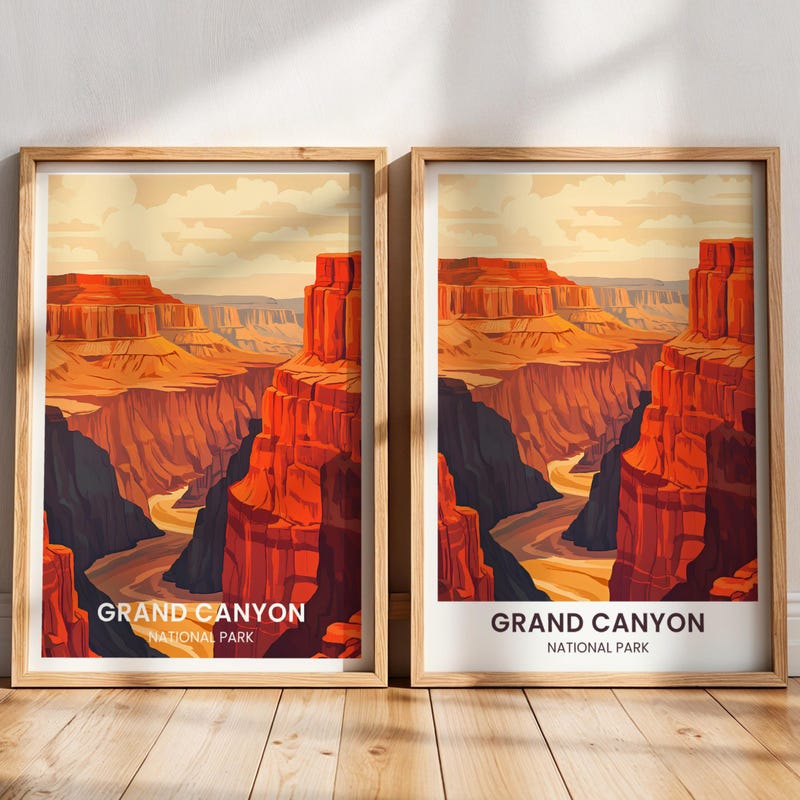 Grand Canyon Poster - Etsy