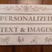 Personalized Whitewashed Wood Sign - Etsy