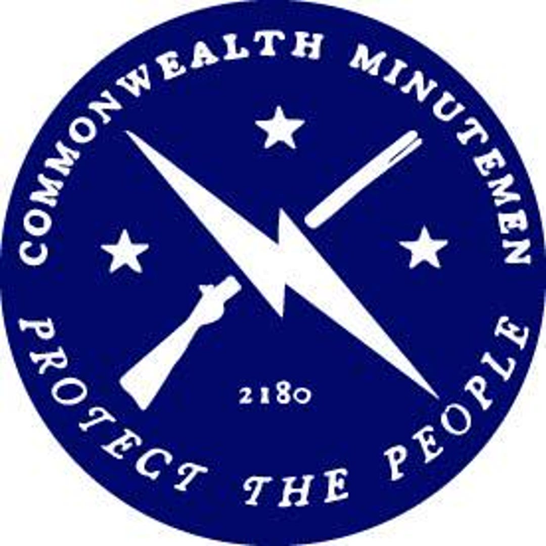 Fallout 4 Minute Men Faction Logo SVG Instant Download Video Game ...