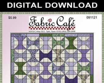 Downloadable Porch Rails Quilt Pattern Easy 3 Yard Design - Etsy UK