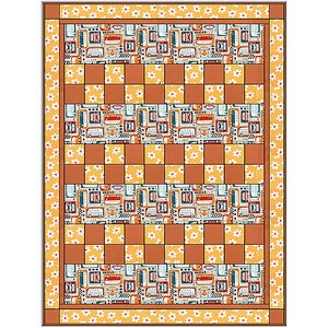 Checkmate 3-yard Quilt Pattern - Digital Download - Etsy