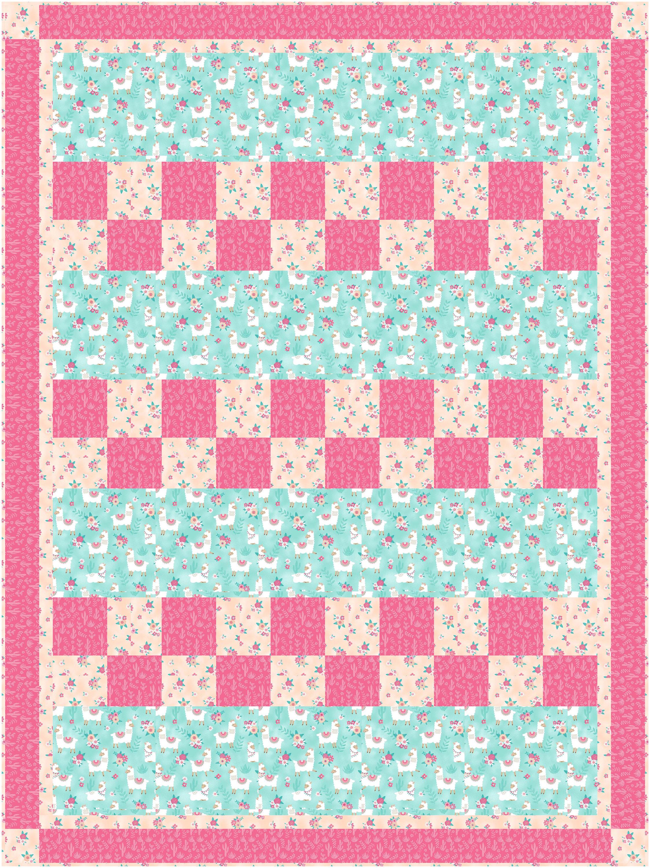 Checkmate 3-yard Quilt Pattern - Digital Download - Etsy
